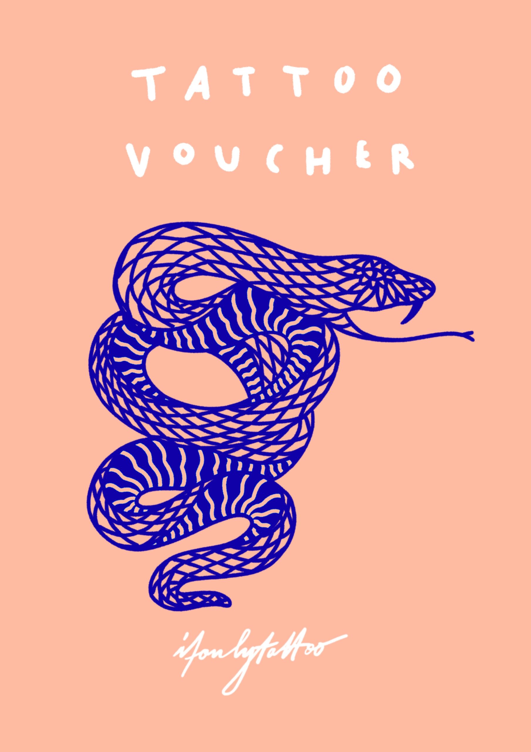Tattoo Voucher If Only Tattoo